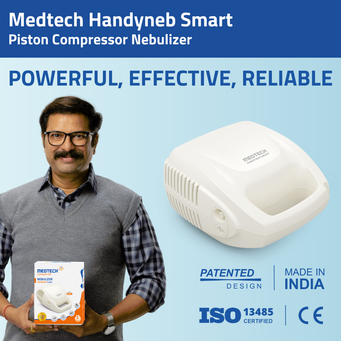 Medtech Compressor Nebulizer Handyneb Smart — Medtechlife