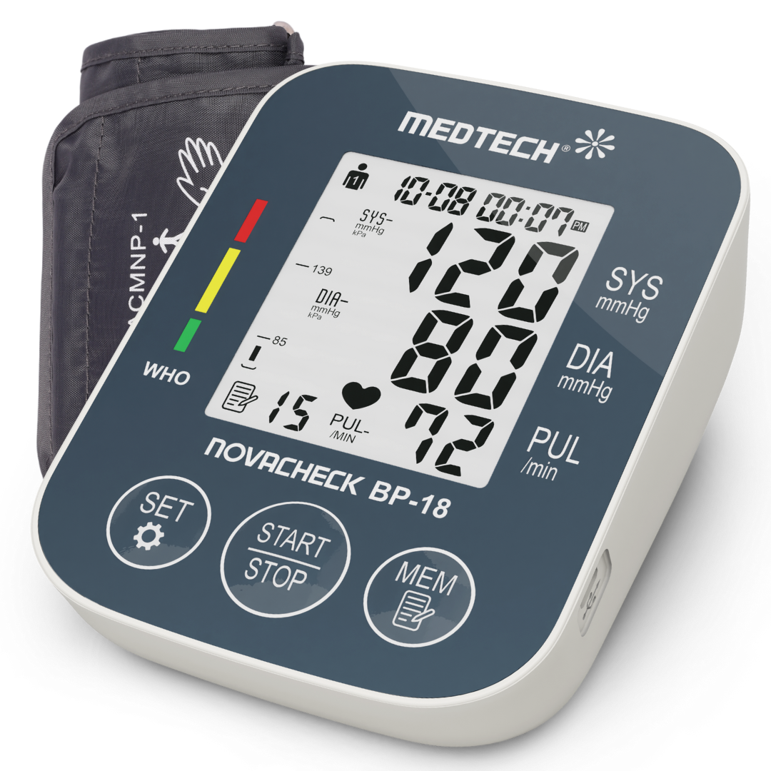 Medtech Automatic Digital BP Machine Blood Pressure Monitor BP18 Medtechlife