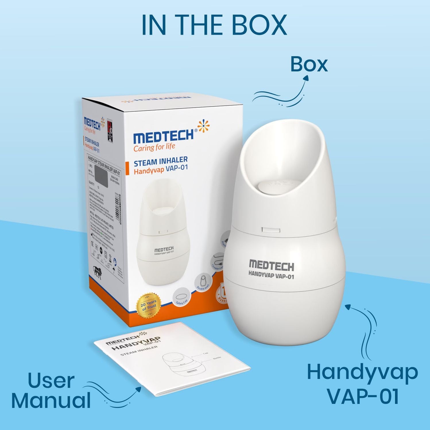 Best In Class Steamer | Handyvap VAP-01 Steamer Machine | Medtech Life ...